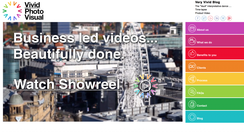 Vivid's new Website - Vivid Photo Visual